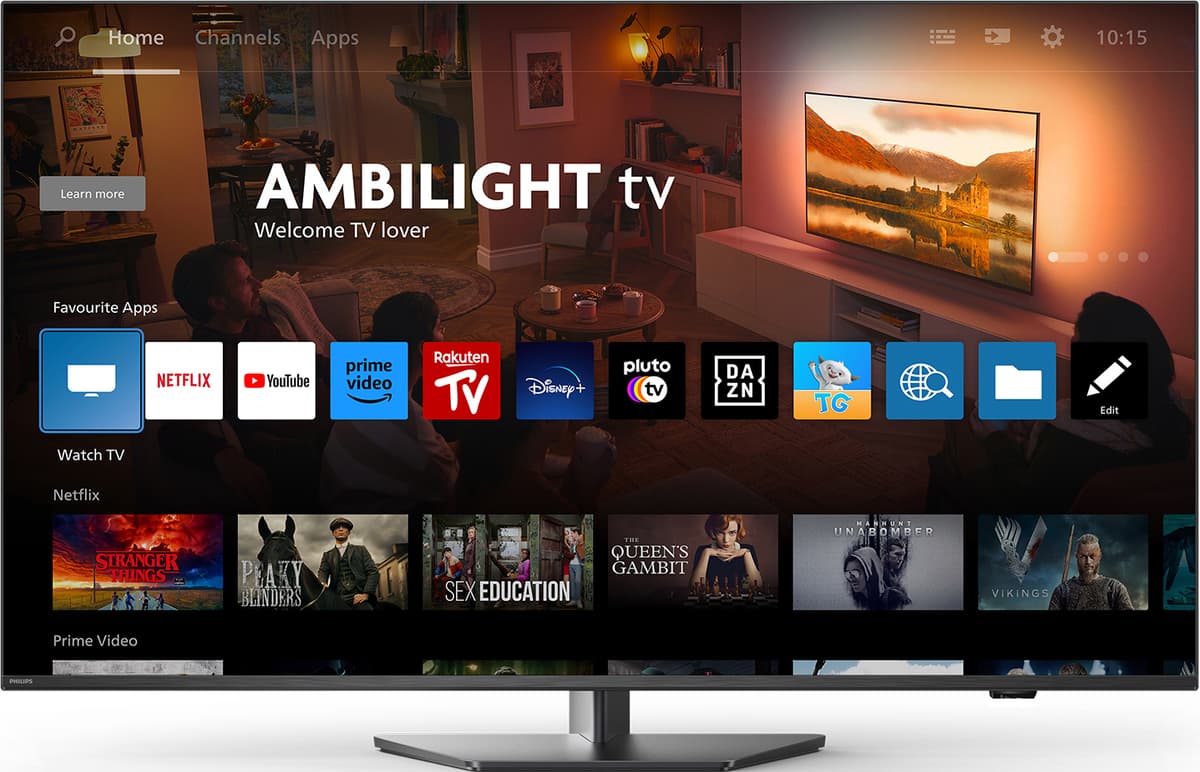 Philips 55” The One PUS8909 4K LED Ambilight TV (2024) - Elgiganten