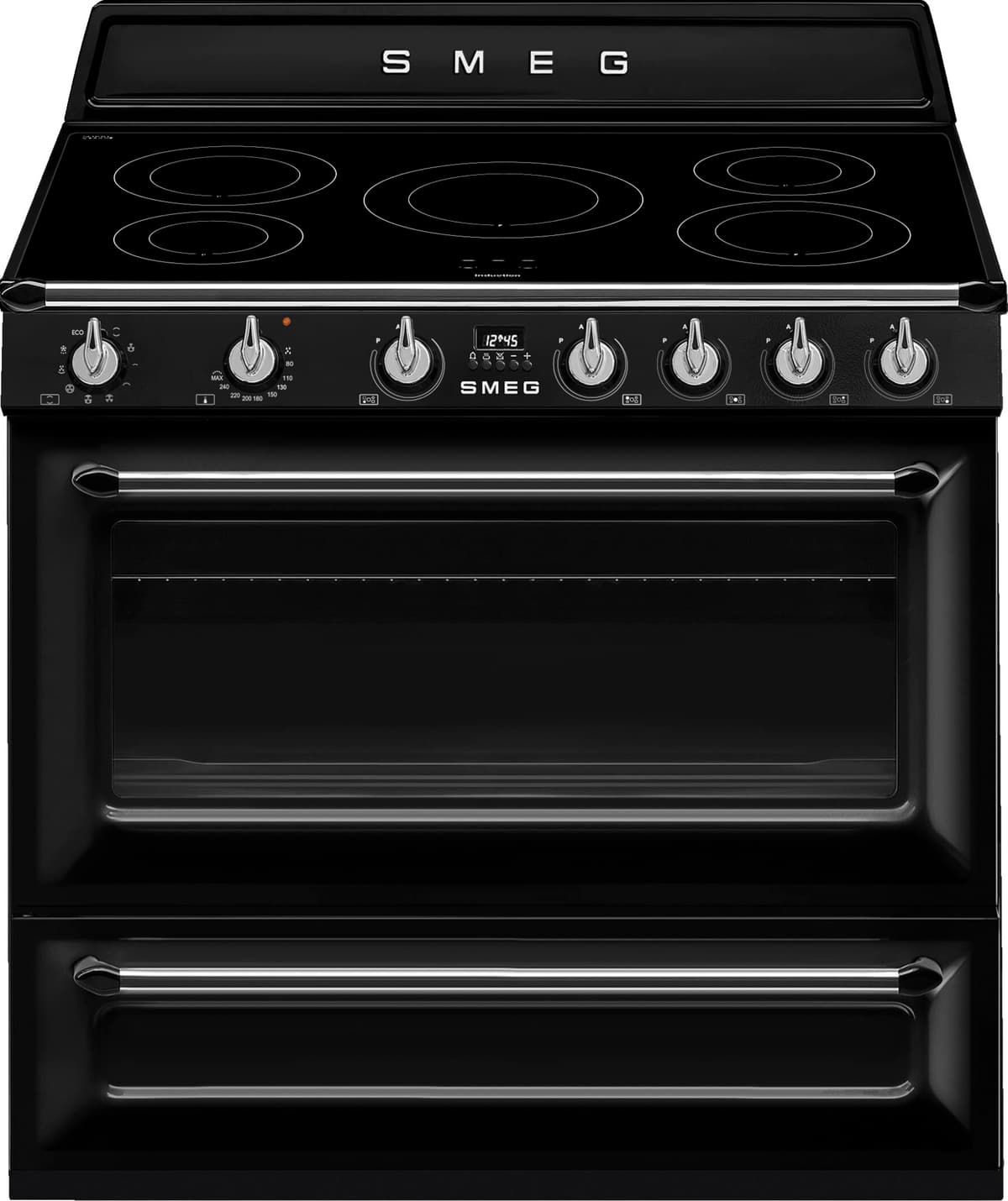 Smeg Serie Victoria Induktionsspis TR90IBL2 (90cm) - Elgiganten ...