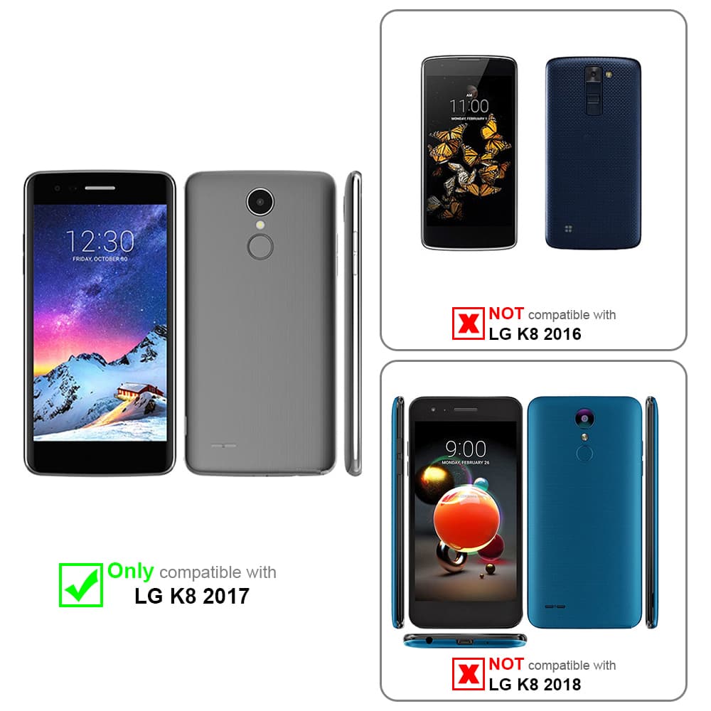 LG K8 2017 lommebokdeksel etui (grønn) - Elkjøp