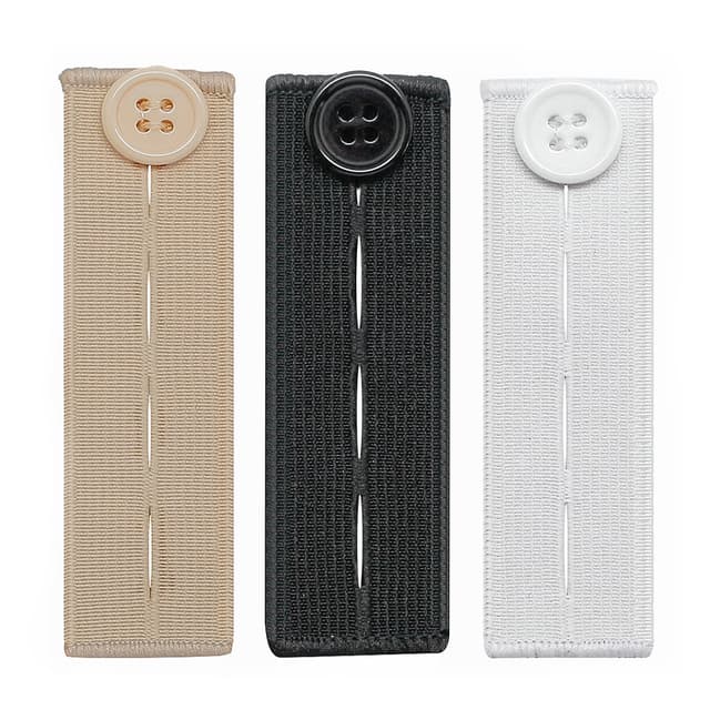 Bukser bukse-talje forlænger knap - forlænger elastik 3-pak ...