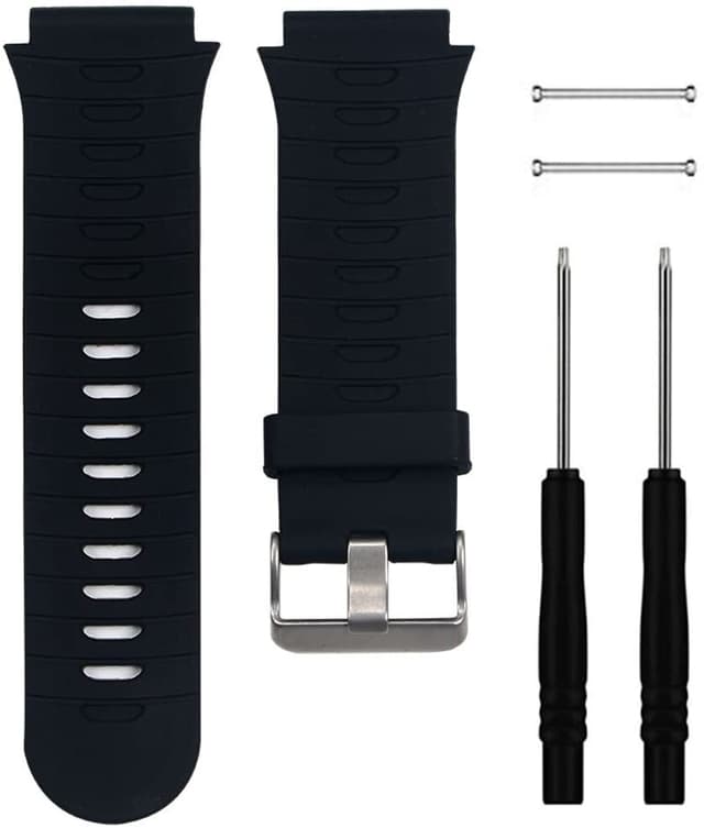 Garmin Forerunner 920XT ranneke silikoni musta - Gigantti