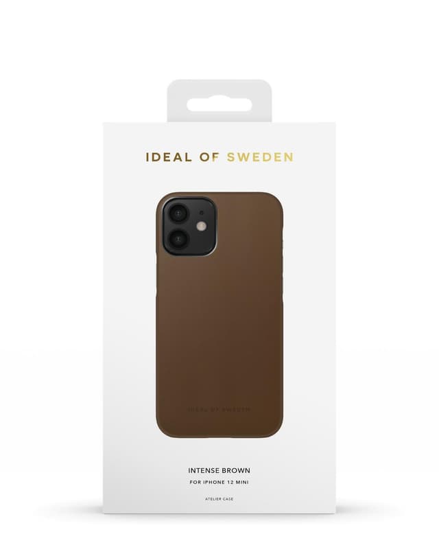 Atelier Case iPhone 12 MINI Intense Brown - Elgiganten