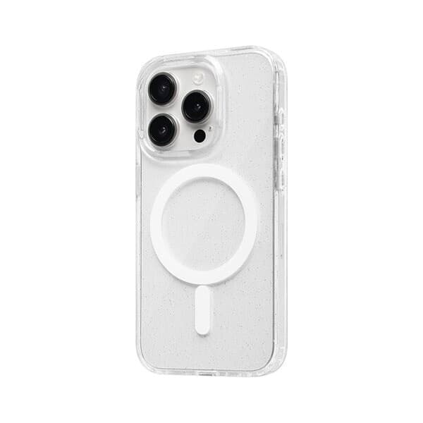 Glitrende bakside med MagSafe for iPhone 16 Plus - Klar - Elkjøp
