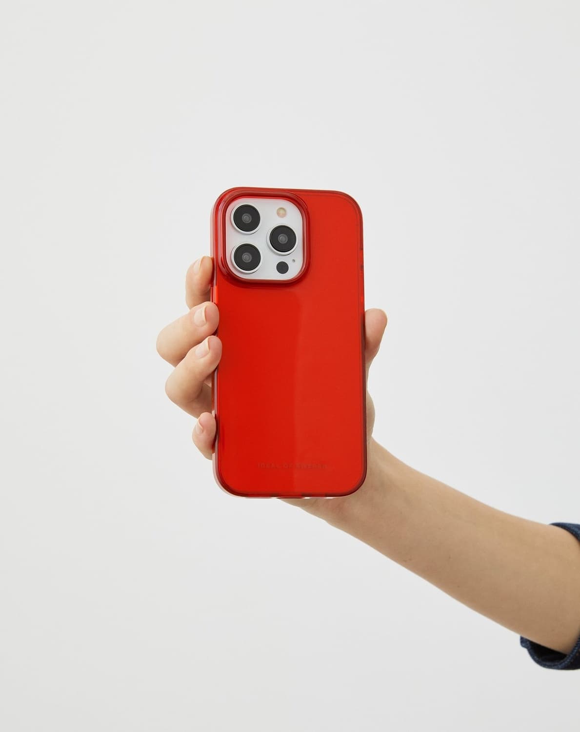 Clear Case iPhone 15 Pro Radiant Red - Elkjøp