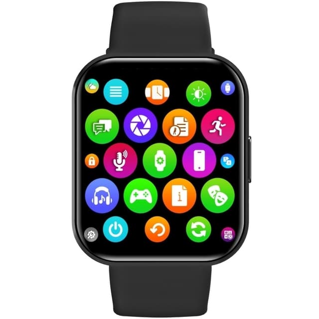 Celly Trainerwatch2 Smartwatch med rektangulär urtavla Svart - Elkjøp