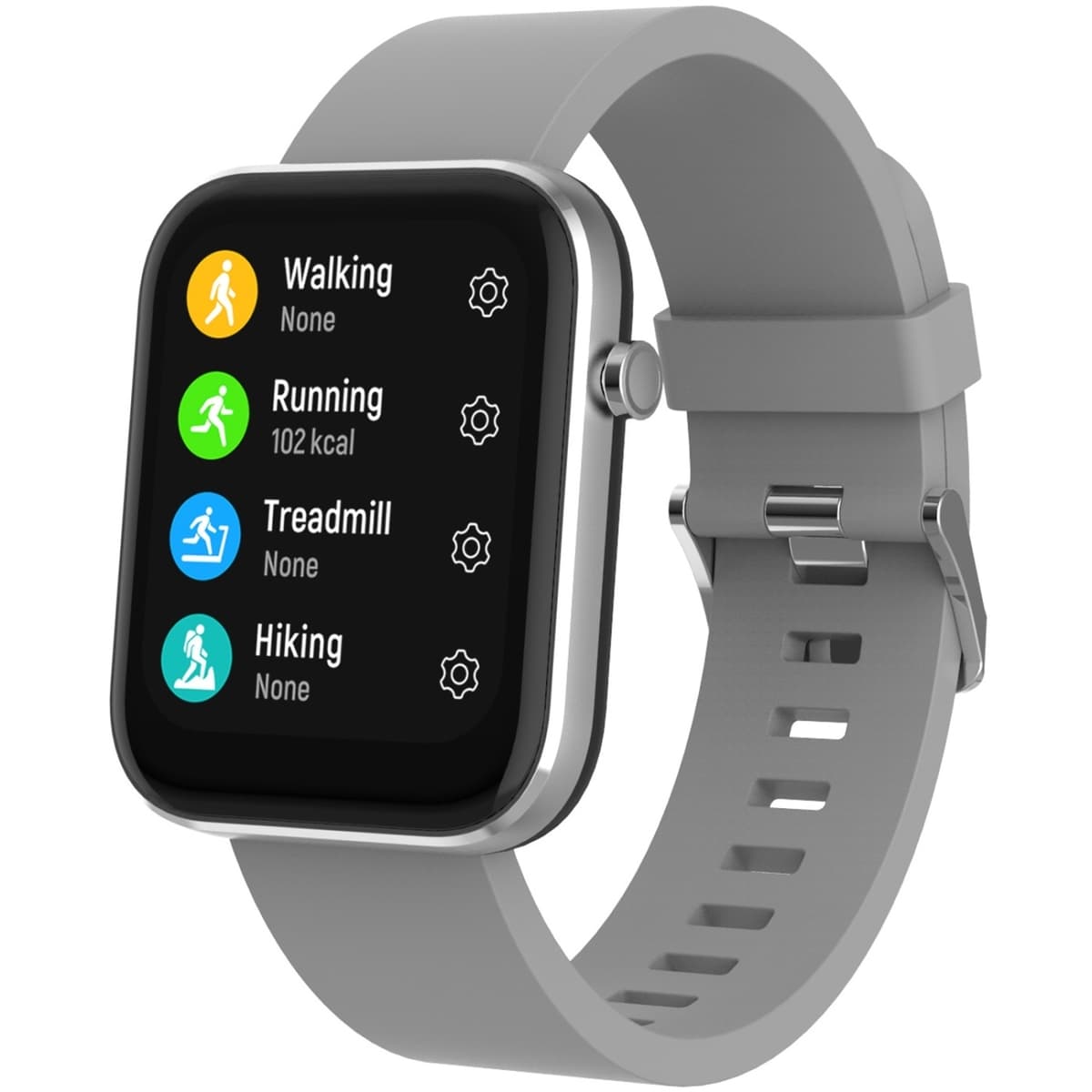 DENVER Bluetooth smartwatch with heart rate sensor, blood pressure and ...