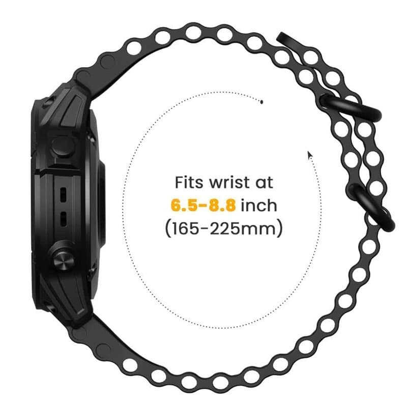 Ocean klokkereim Garmin Instinct 3 (50mm) - Svart - Elkjøp