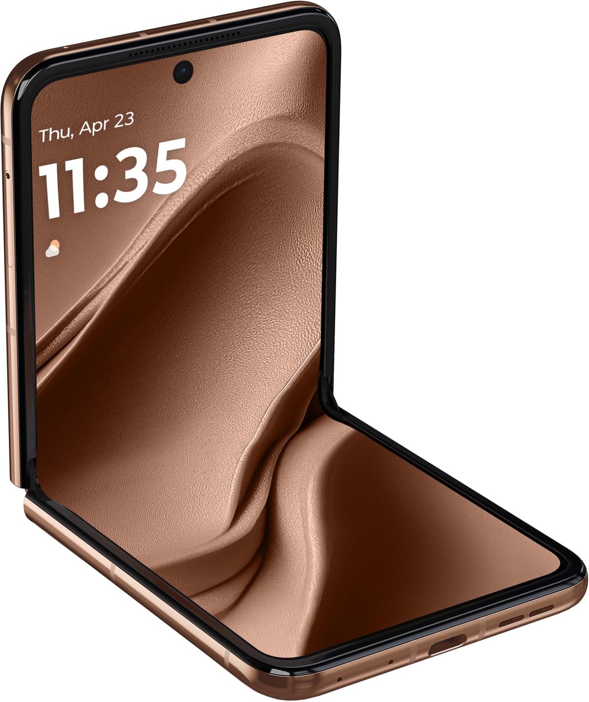 Motorola Razr 50 Ultra 5G smarttelefon 12/256 (Mocha Mousse) - Elkjøp