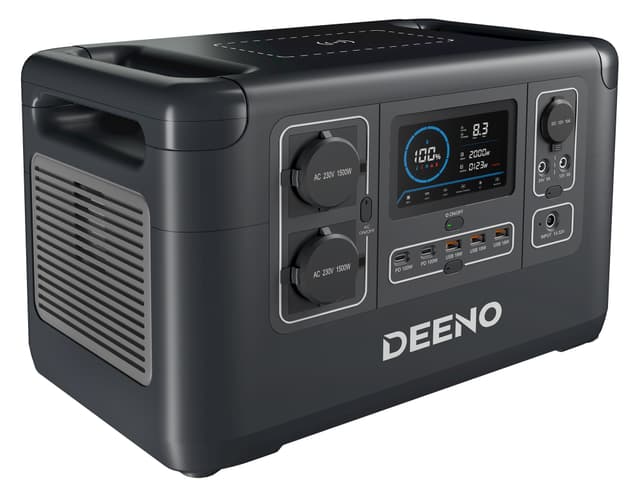 DEENO portabel powerstation X1500 - Elgiganten