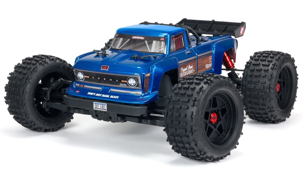 ARRMA Outcast 4S V2 BLX 4WD Blå 1/10 - RTR - Elgiganten