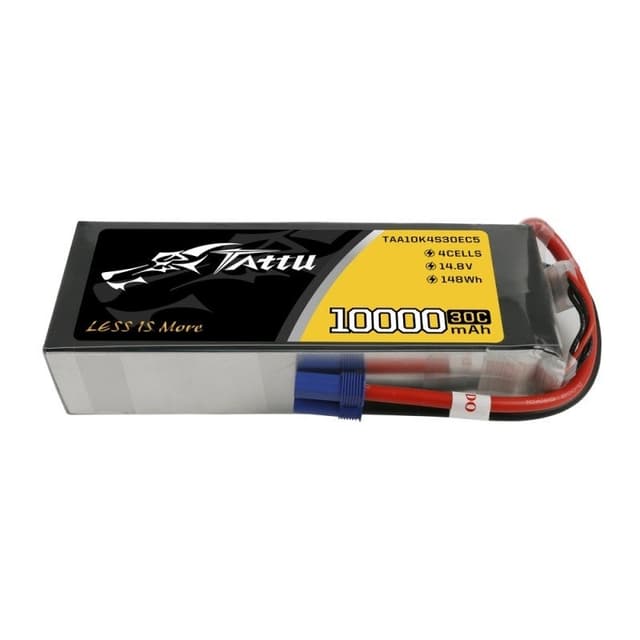 4s 10000mAh - 30C - Gens Ace Tattu - EC5 - Elkjøp