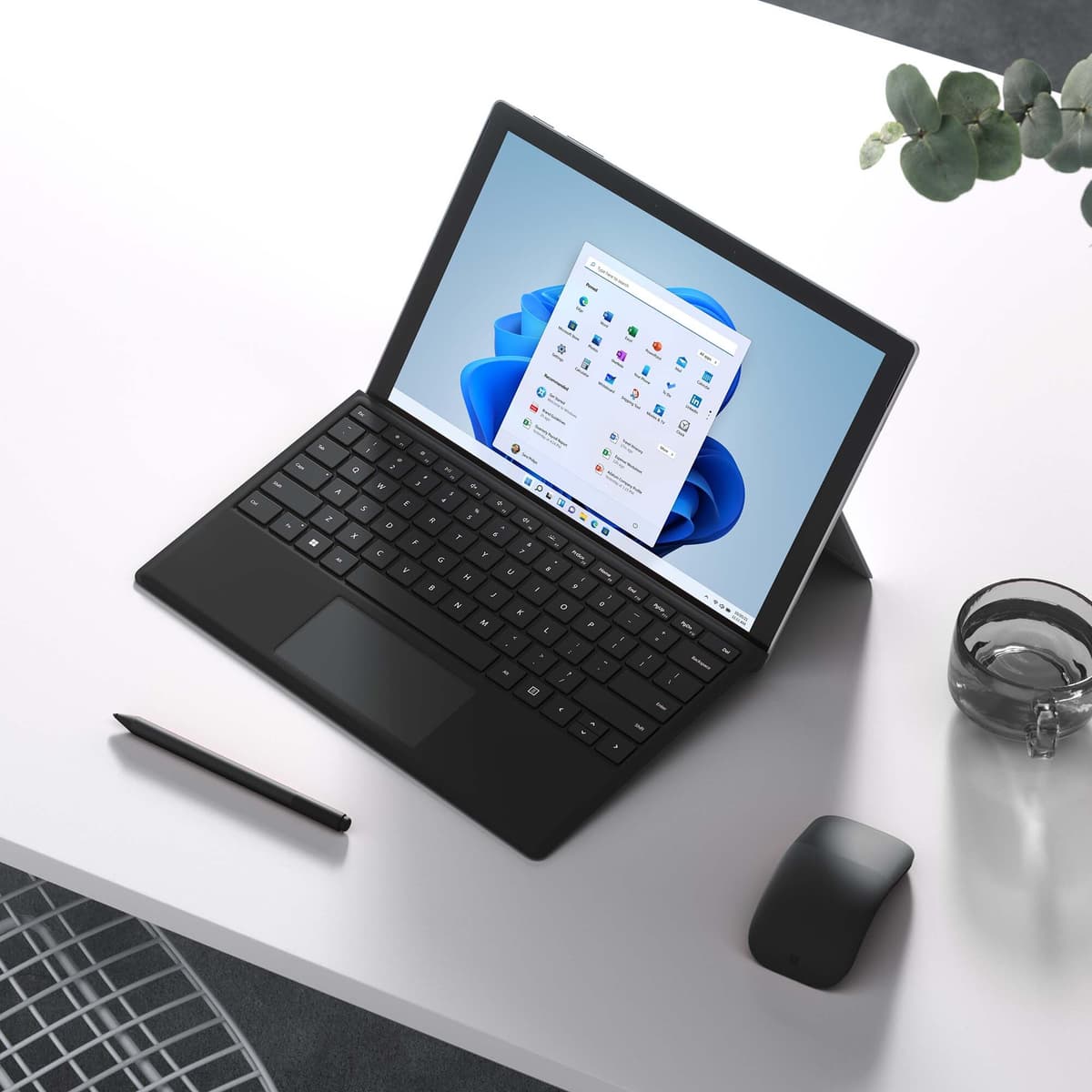 Microsoft Surface Pro 2024 tangentbord (svart) - Elgiganten