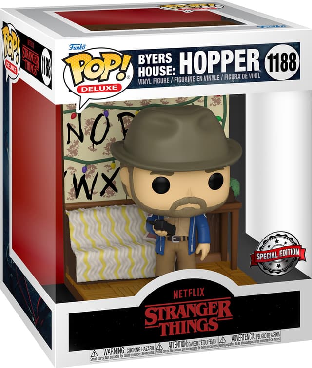 Funko Pop! Stranger Things figuuri (Hopper) - Gigantti