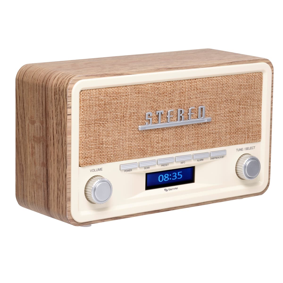 DAB+/FM-radio med Bluetooth DAB-18LW - Elkjøp