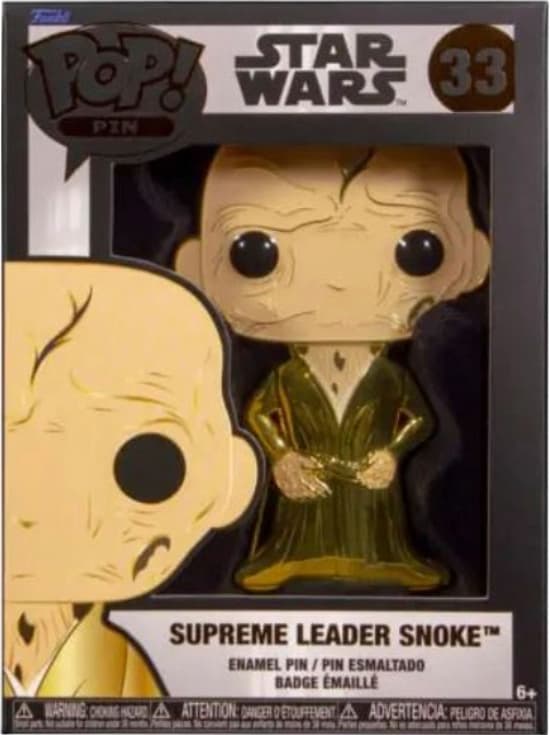 Funko Pin Badge Star Wars Supreme Leader Snoke - Elkjøp | Elkjøp
