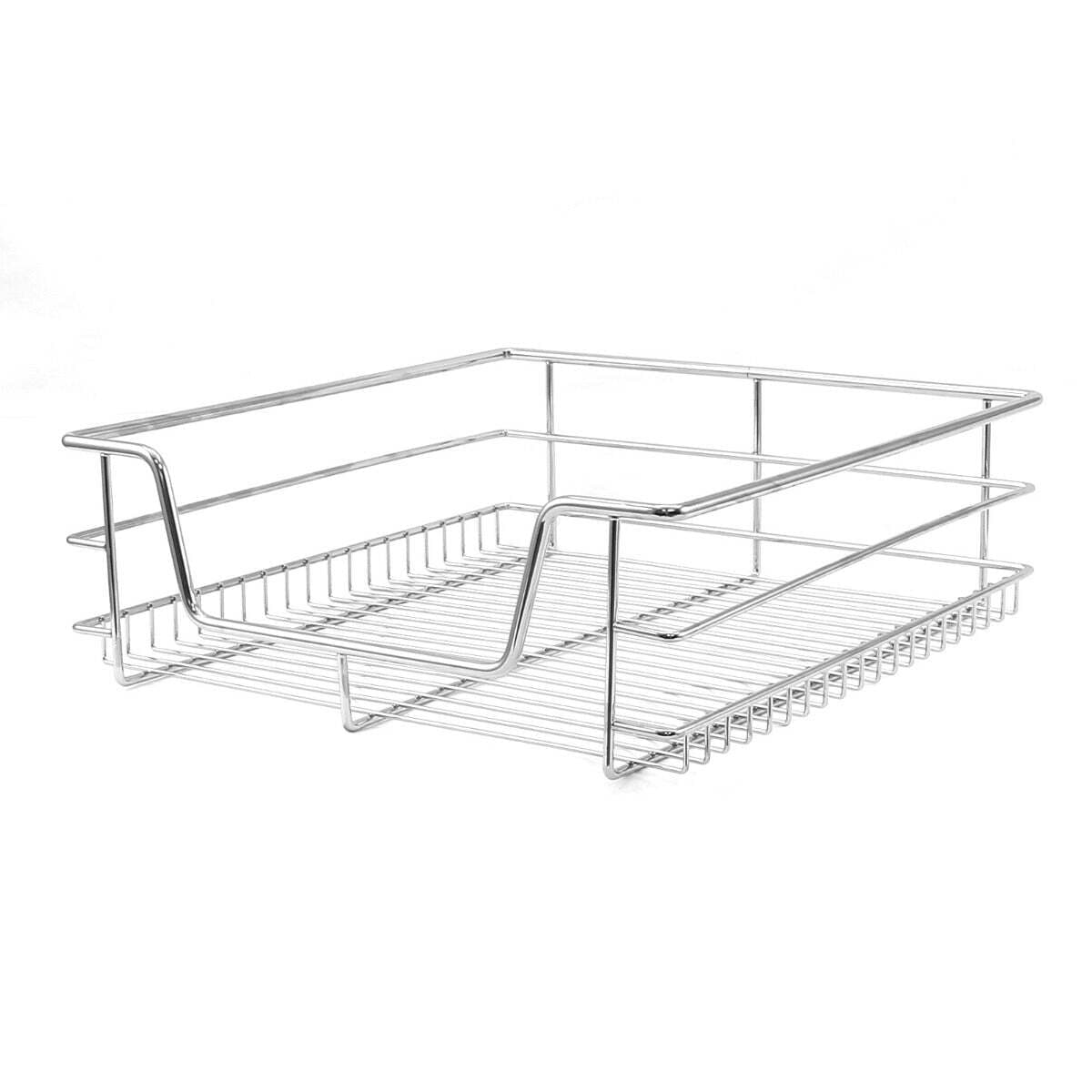 6 avtakbare kurver for kjøkkenskap 60 cm bred med teleskopiske føringer ...