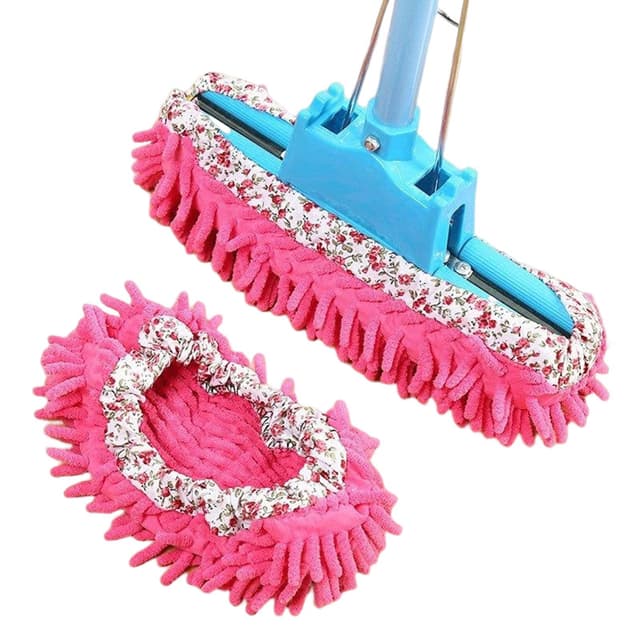 Mopptofflor för Golvrengöring - 1 par Rosa - Elgiganten - Elgiganten