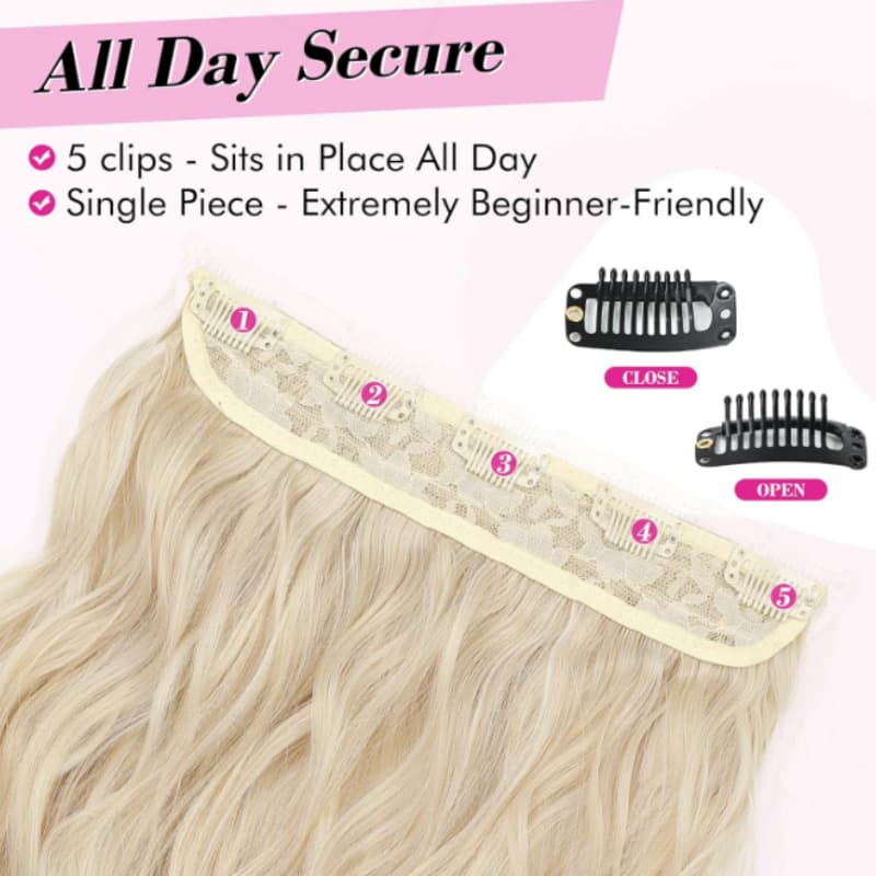 Seamless Wave hair extension parykk lin - Elkjøp | Elkjøp