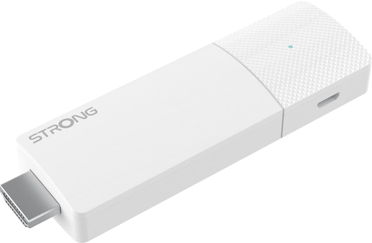 Strong Google TV Stick 4K UHD streaming-enhed (hvid) | Elgiganten ...