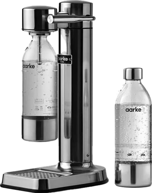 Aarke Carbonator III danskvandsmaskine B1017 (poleret stål) | Elgiganten | Elgiganten