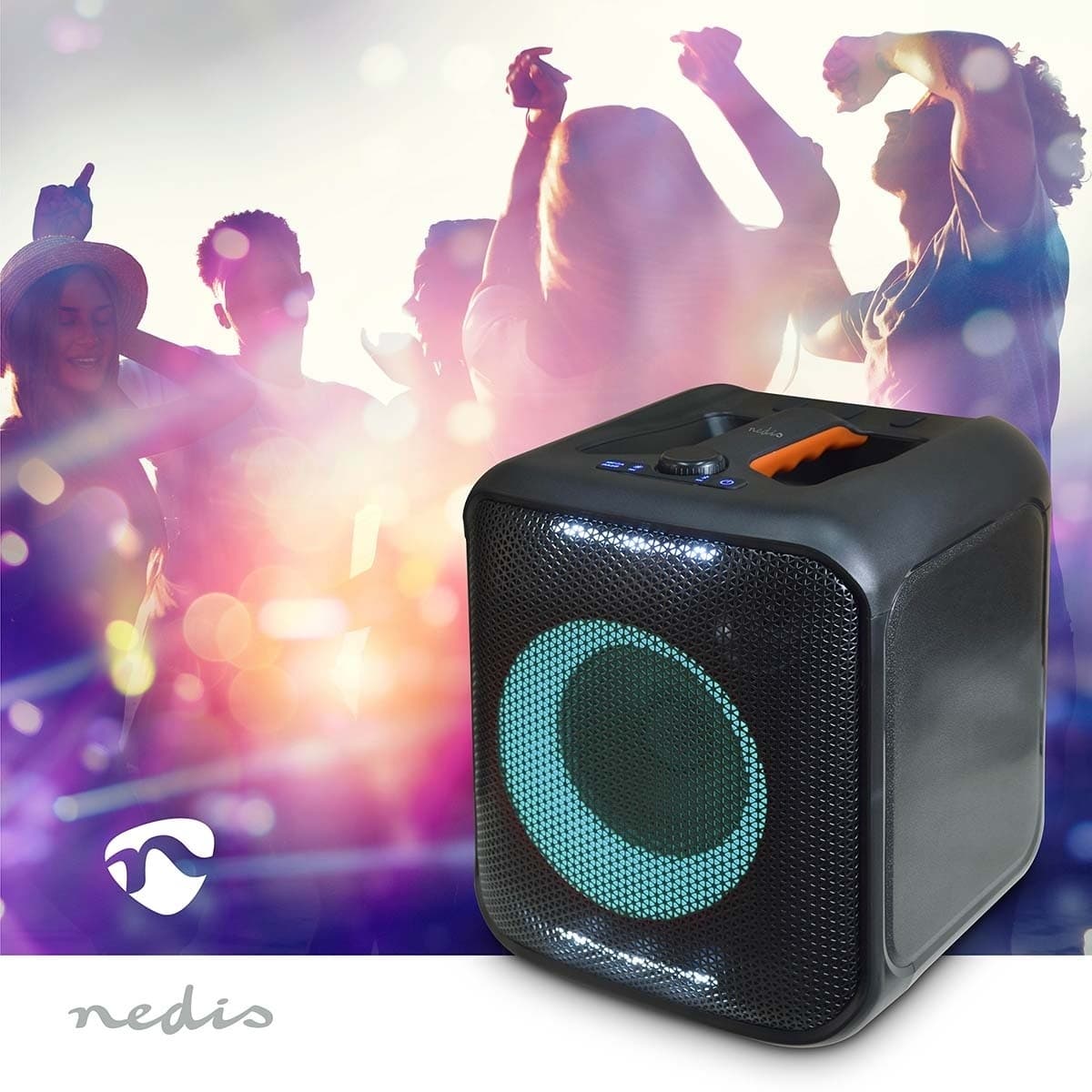 Nedis Bluetooth® Party Speaker | Batteri 1 driftstid ved standardbrug ...