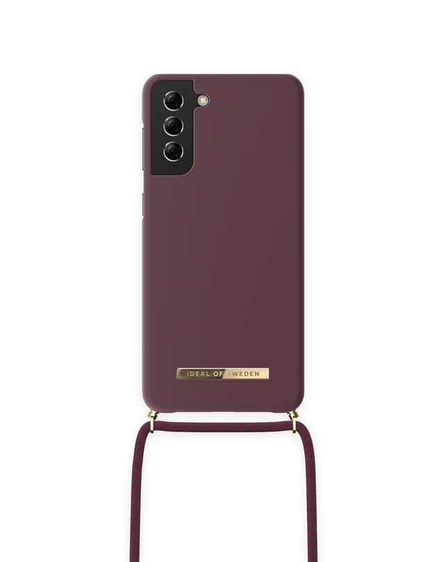 Ordinary Necklace Galaxy S21 Plus Deep Cherry - Elkjøp | Elkjøp