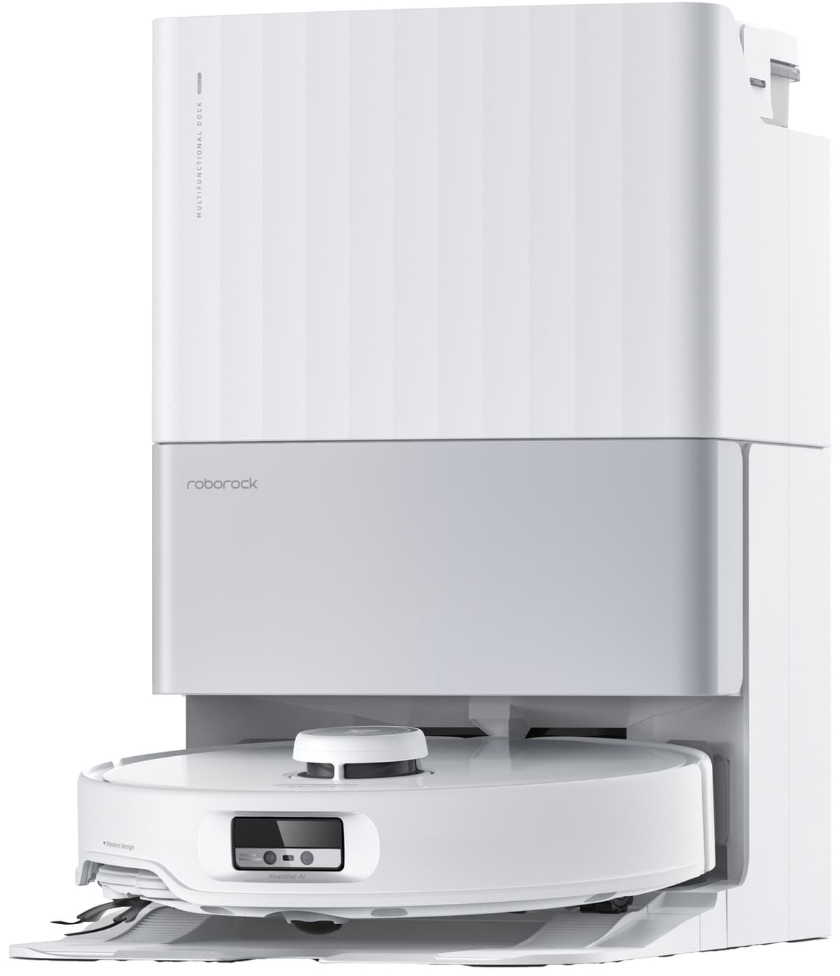 Roborock Qrevo Edge robotstøvsuger QRE02-00 (hvit) - Elkjøp | Elkjøp