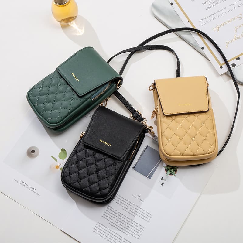 Crossbody telefonveske, skulderveske, håndveske Sort - Elkjøp | Elkjøp