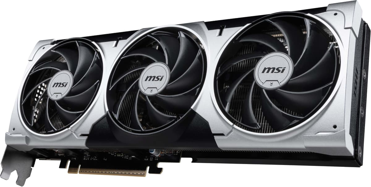 MSI GeForce RTX 5080 VENTUS 3X OC PLUS 16GB grafikkort - Elkjøp