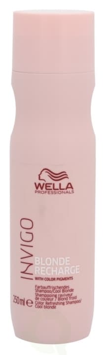 Wella Invigo - Blonde Recharge Color Refr. Shampoo 250 ml With Color ...