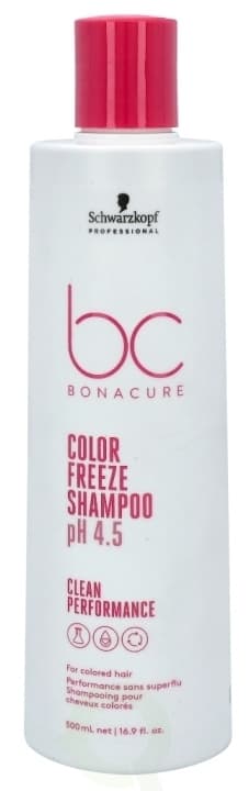 Schwarzkopf Bonacure Color Freeze Shampoo Ph 4.5 500 ml For Coloured ...