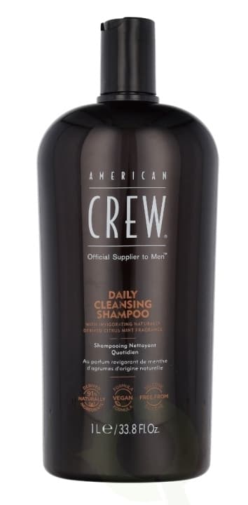 American Crew Daily Cleansing Shampoo 1000 ml - Elkjøp