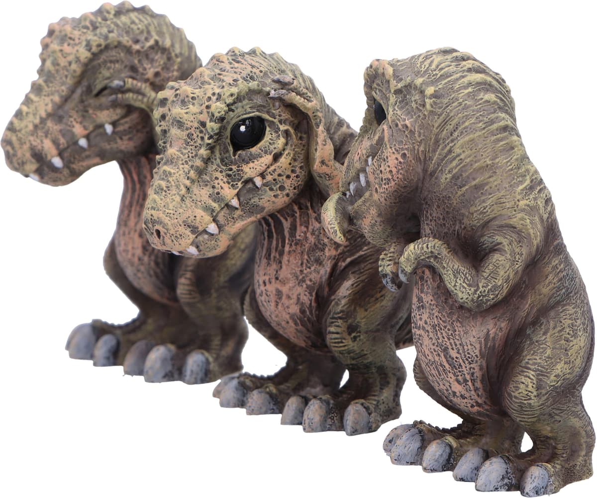 Nemesis Now Three Wise actionfigurer (Tyrannosaurus Rex,3-pack ...