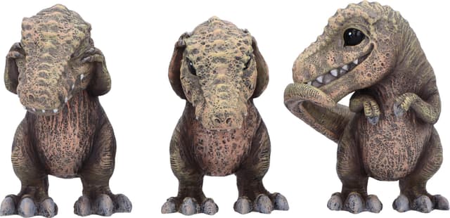 Nemesis Now Three Wise actionfigurer (Tyrannosaurus Rex,3-pack ...