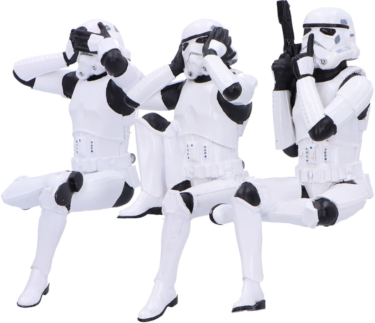 Nemesis Now Three Wise Sitting action figure (Stormtroopers) - Elkjøp