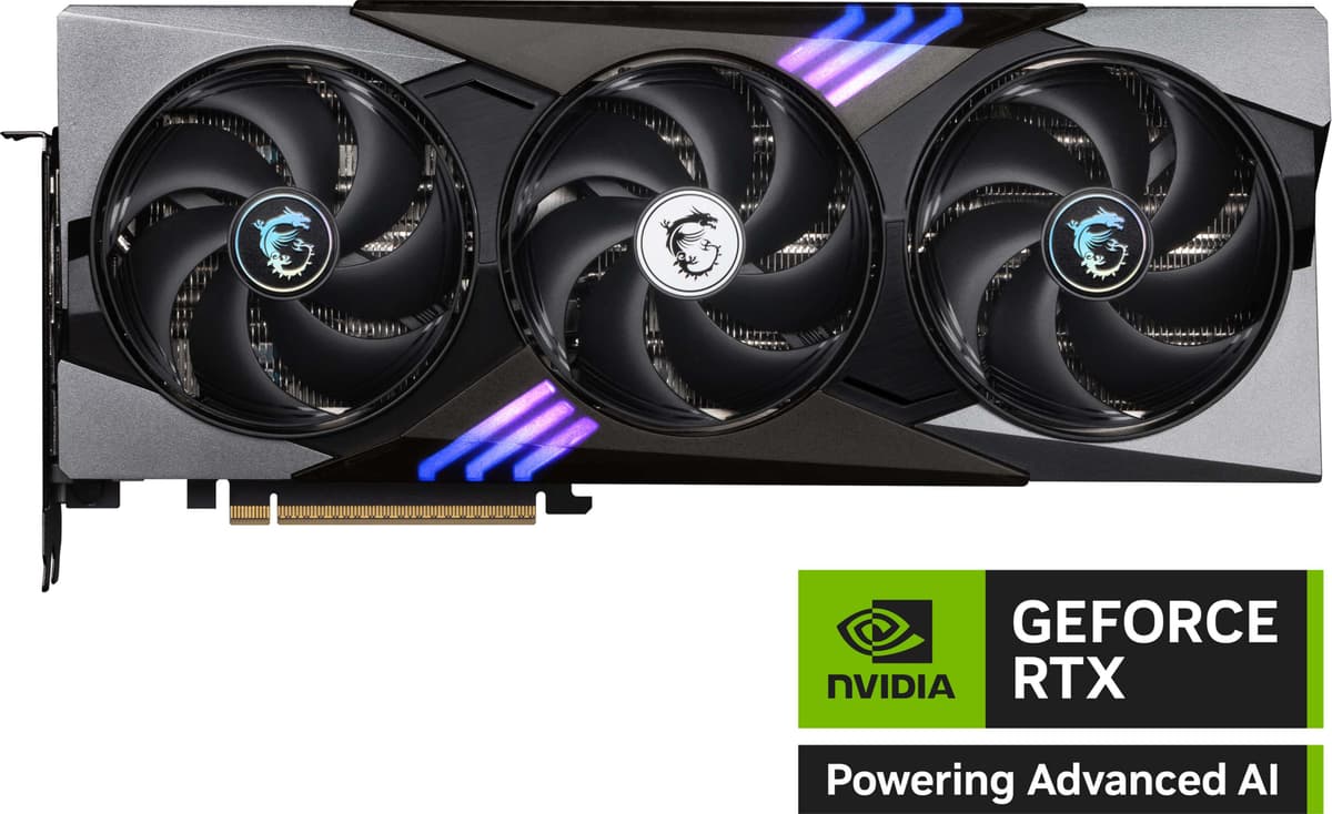 MSI GeForce RTX 5080 GAMING TRIO OC 16GB grafikkort | Elgiganten ...
