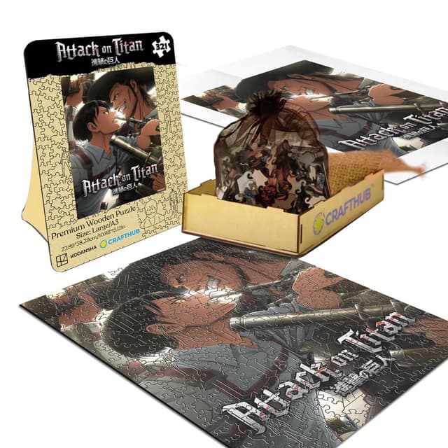 Crafthub Attack on Titan puslespill (The Battle of Trost District) - Elkjøp