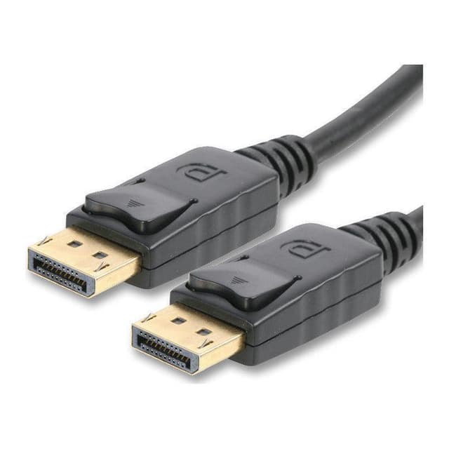 NÖRDIC 50cm DisplayPort til DisplayPort Cable Ver 1.2 UHD 4Kx2K i 60Hz ...