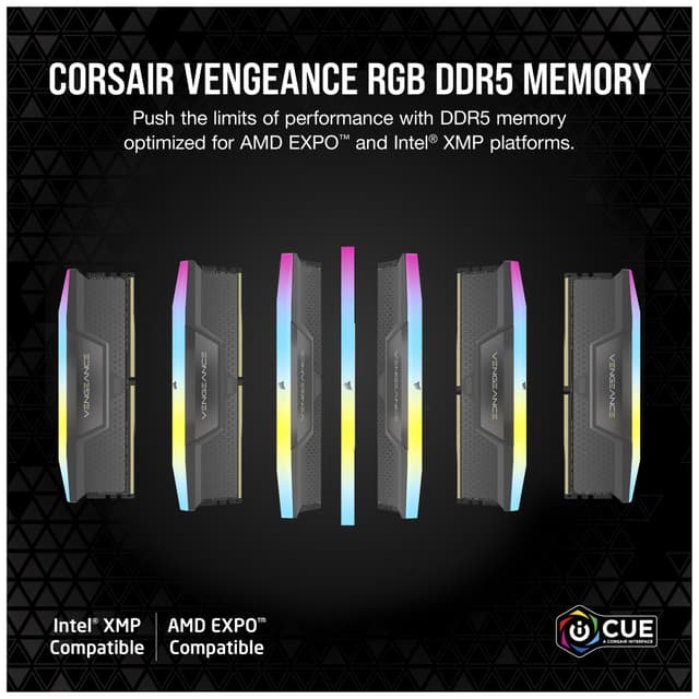 Corsair Vengeance DDR5 RAM muisti 64GB 6000 Mt/s CL30 - Gigantti ...