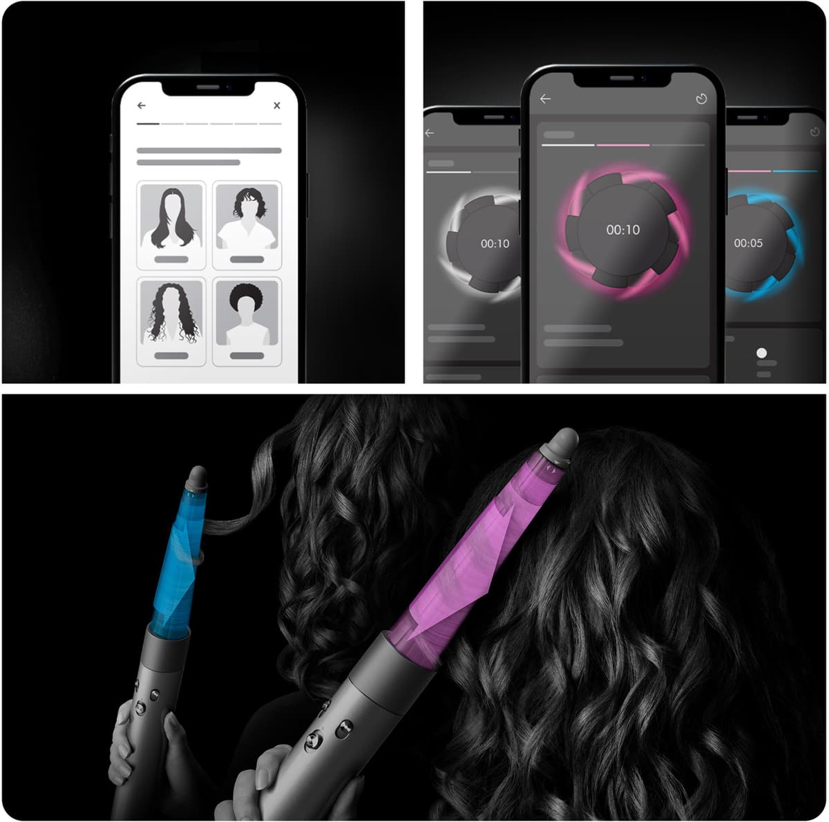 Dyson Airwrap I.D. Straight + Wavy multistyler (topaz) - Elgiganten