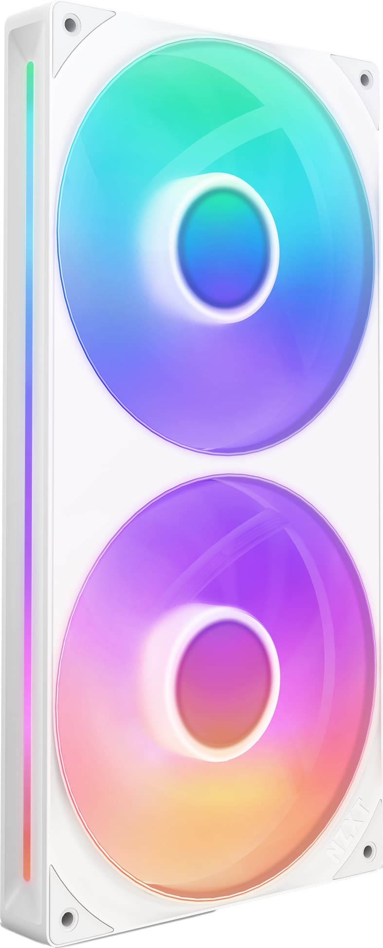 NZXT F280 RGB Core 280 mm Unibody-fläkt (vit) - Elgiganten - Elgiganten