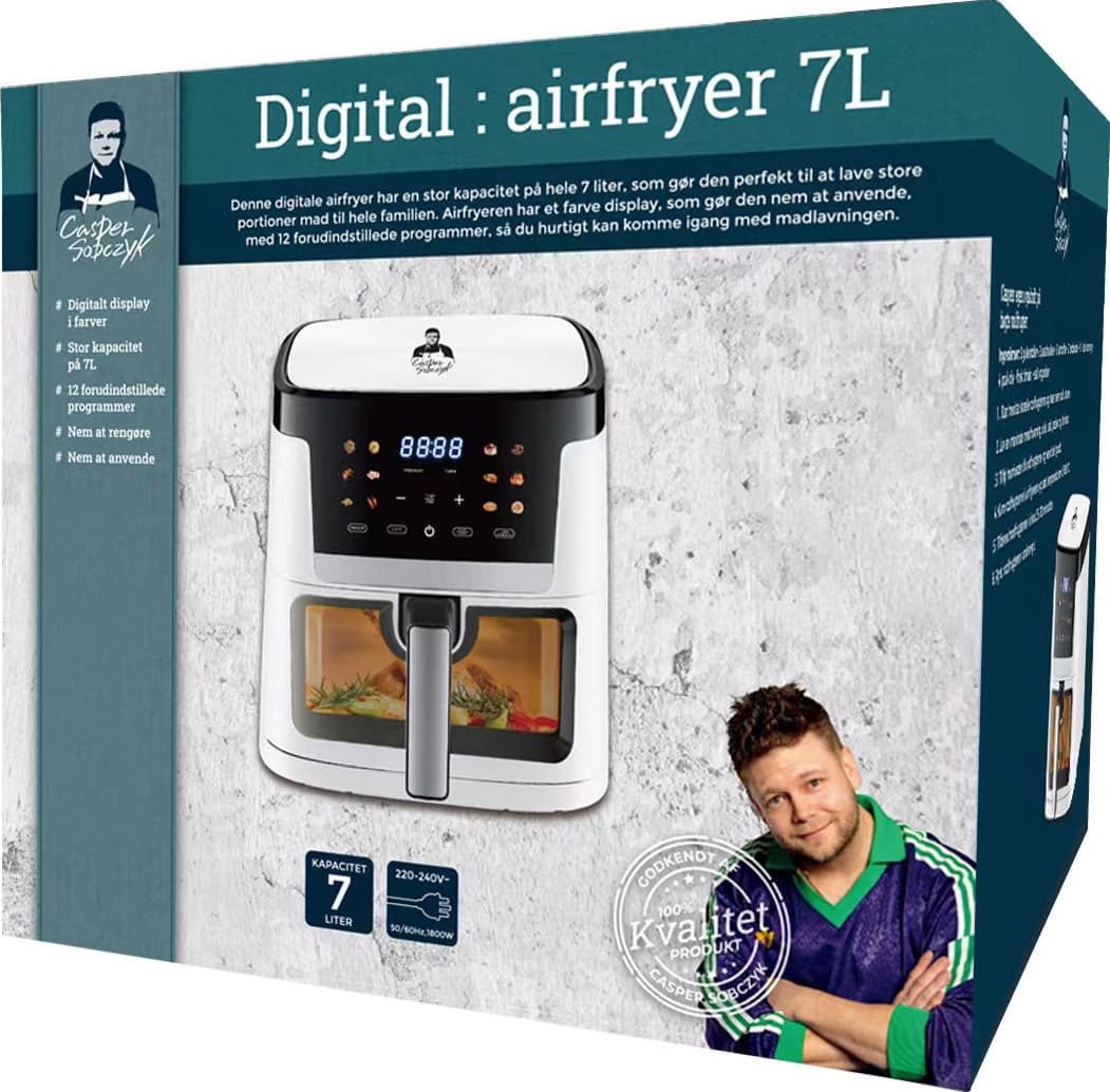 Sobczyk airfryer CS1470 (vit) - Elgiganten - Elgiganten