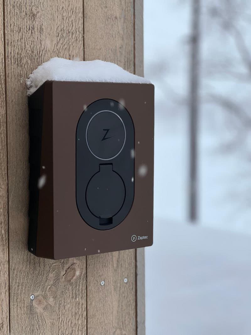 Zaptec Go elbillader 900-00111 (trebrun) - Elkjøp | Elkjøp