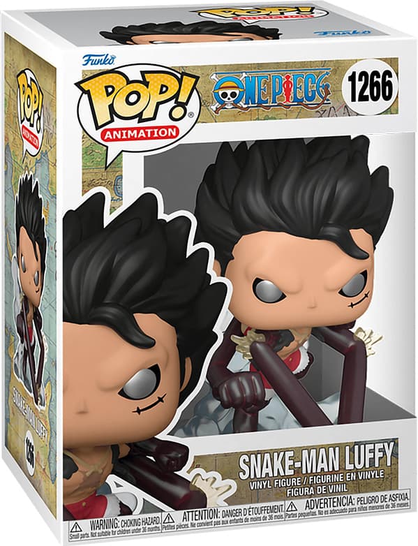 Funko Pop! Vinyl One Piece Snake-Man Luffy-figur | Elgiganten | Elgiganten