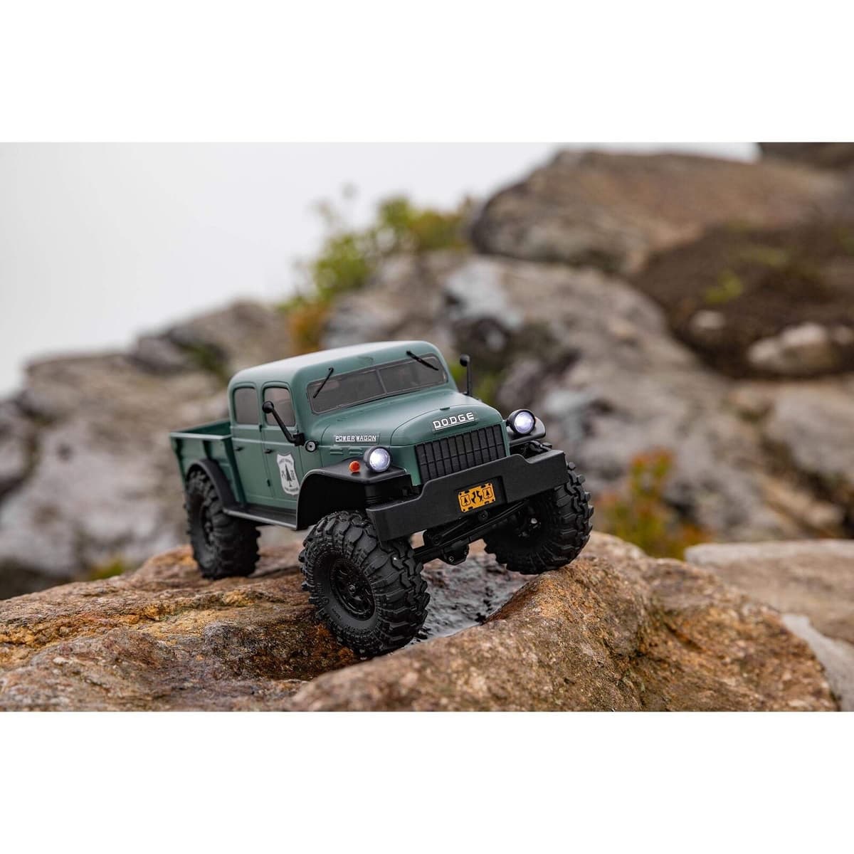 Axial SCX24 Dodge Power Wagon Crawler 4WD Green - Elkjøp | Elkjøp