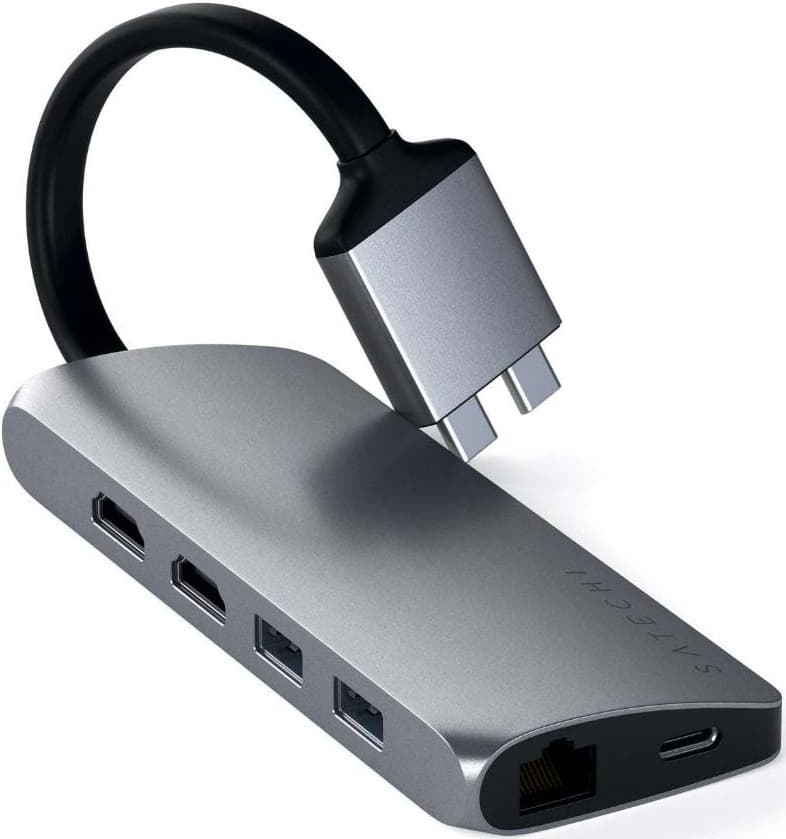 Satechi USB-C Dual Multimedia USB hub - Elkjøp