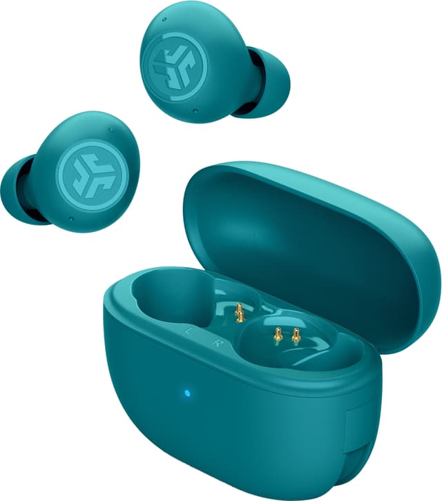 JLab Go Pop ANC true wireless earbuds (blågrøn) | Elgiganten | Elgiganten