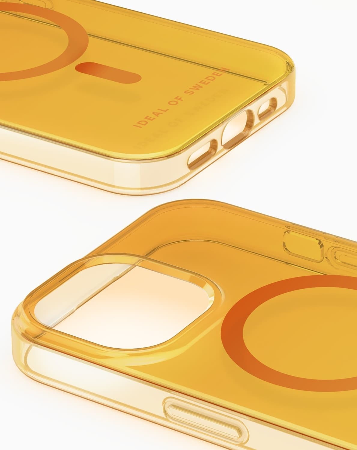 Clear Case MagSafe iPhone 15 Plus Orange Spritz - Elkjøp | Elkjøp