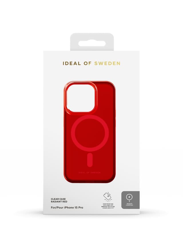 Clear Case MagSafe iPhone 15 Pro Radiant Red - Elkjøp | Elkjøp