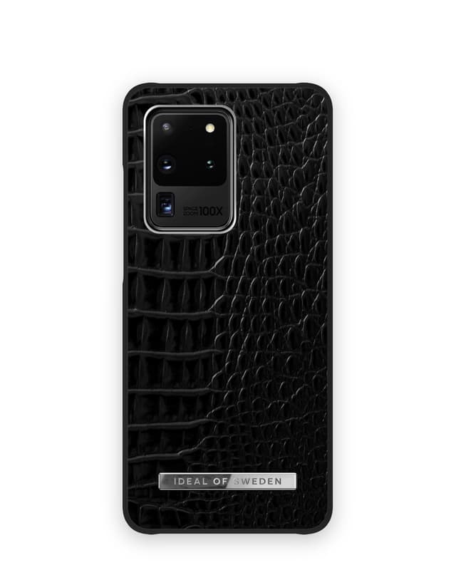 Atelier Case Galaxy S20 Ultra Neo Noir Croco Silvr | Elgiganten ...